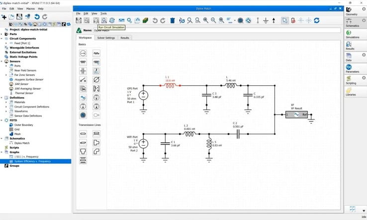 Mastering XFdtd’s Schematic Editor: A Comprehensive Overview | Remcom